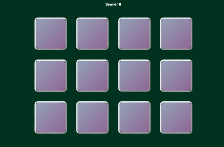 Simple Memory Game In Javascript Free Source Code Sourcecodester 7631